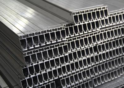 China Silver Industrial Standard Aluminum Extrusion Profiles Mill Finish Custom Length for sale