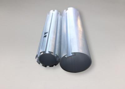 China Electrophoresis Extruded Aluminium Tube Profiles 6063 T6 For Railway Channel for sale