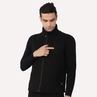 China Polar Fleece Outdoor Heated Vest 100% Polyester Mens Heated Gilet for sale