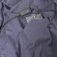 China 6700mAh Air Conditioned Suit Jacket Aircon Clothing Dark Gray for sale