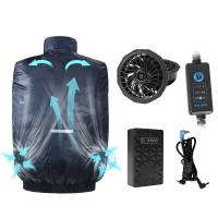 China Speed Adjustable Fan Cooling Vest Battery Operated Cool Vest For Hot Weather for sale