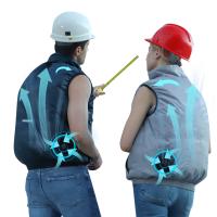 China Speed Adjustable Fan Cooling Vest Battery Operated Cool Vest For Hot Weather for sale
