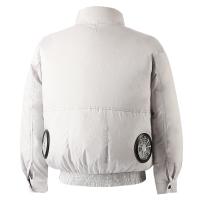 China White 12V Air Conditioned Shirts Heatstroke Prevention Air Con Clothing for sale