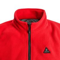 China Red Rechargeable Heated Gilet Winter Outdoor Heated Electric Thermal Waistcoat for sale
