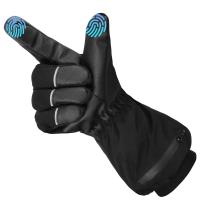 China 7.4V Lithium-ion Battery Operated Heated Winter Ski Gloves With 3 Level Temperature Control for sale