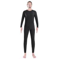 China 7.4V Rechargeable Battery Thermal Underwear Long Sleeve Magnetic Discharge Heated Underwear for sale