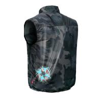China Air Conditioned Clothes Summer Sunscreen Air Conditioning Clothing Cooling Vest with Fan UV proof Jacket for sale