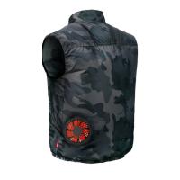 China Sun Protection Air Conditioned Vest Unisex Cool Summer Vests 2 Fans for sale