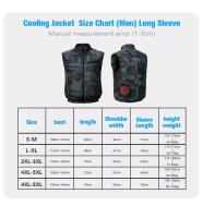 China Sun Protection Air Conditioned Vest Unisex Cool Summer Vests 2 Fans for sale