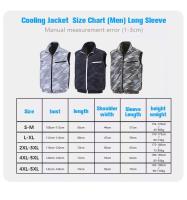 China Rechargeable 8.4V Fan Cooling Vest air conditioned cooling vest for sale
