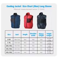 China Sunscreen Summer Cooling Vest 7.2V Cold Vest For Hot Weather for sale
