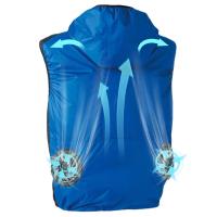 China 7.2V 6700mAh Motorcycle Air Conditioning Vest Multiple Air Flow Speed Control for sale