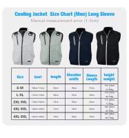 China PSE Slim Air Conditioned Jacket Cooling Vest With 2 Fans for sale