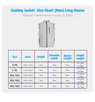 China SPF 50+ UV Fan Cooling Vest For Ladies White Ac Cooling Jacket for sale