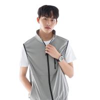 China FCC Unisex Fan Cooling Vest Air Conditioned Cooling Jacket Ice Vest for sale