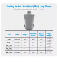 China FCC Unisex Fan Cooling Vest Air Conditioned Cooling Jacket Ice Vest for sale