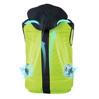 China Grey 3XL Aircon Clothes Sunscreen Air Conditioned Work Suit for sale