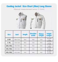 China S~4XL Air Conditioned Coat Ac Motorcycle Jacket Outer Wear Customized for sale