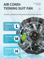 China Evaporative Air Conditioned Apparel Long Sleeve Ac Jacket For Summer for sale