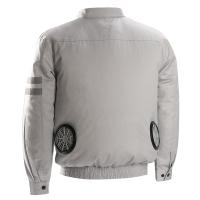 China OEM Blue Air Conditioned Bike Jacket With Cooling Fan For Work Construction for sale