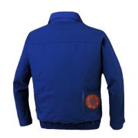 China ODM Blue Air Conditioned Shirts 7.2V Battery Cooling Jacket With Fan for sale