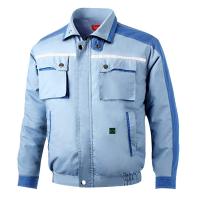 China Hiking Air Conditioned Shirts 6700mAh Li Battery Ac Coat Mandarin Collar for sale