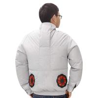 China 4XL Knitted Air Conditioned Shirts Breathable Ac Cooling Jacket for sale