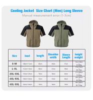 China OEM Short Sleeve Air Conditioned Shirts With Two Fan Air Conditioning T Shirt for sale