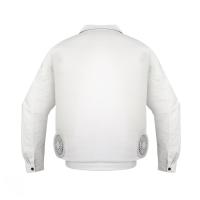 China 6700mAh Air Conditioned Workwear Zipper Air Conditioned Cooling Jacket for sale