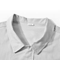 China 6700mAh Air Conditioned Workwear Zipper Air Conditioned Cooling Jacket for sale