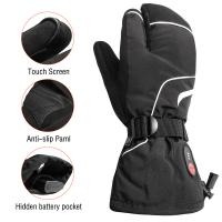China 7.4V Rechargeable Electric Heated Ski Gloves Battery Operated Gloves For Winter Outdoor Hunting for sale