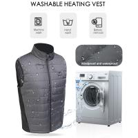 China OEM Worsted Outdoor Heated Vest Battery Powered Warming Vest for sale