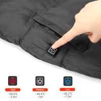 China 5 Heating Zones Outdoor Heated Vest 5V Rechargeable Heated Waistcoat for sale
