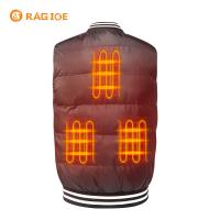 China Sustainable Heated Down Waistcoat Outdoor Heated Vest 5V USB Power for sale