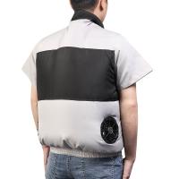 China DC 12V 6700mAh Cooling Fan Jacket Noise Less Than 30dB Air Conditioner Jacket For Men for sale