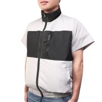 China DC 12V 6700mAh Cooling Fan Jacket Noise Less Than 30dB Air Conditioner Jacket For Men for sale