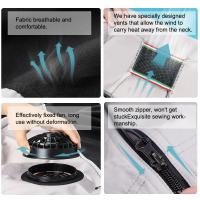 China DC 12V 6700mAh Cooling Fan Jacket Noise Less Than 30dB Air Conditioner Jacket For Men for sale