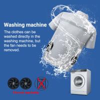 China 4.56W Evaporative Cooling Vest Fan Cooling Jacket With 6700mAh Battery for sale