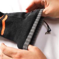 China Thick Electric Thermal Heated Socks Rechargeable Heated Socks Black with Good Elasticity for sale
