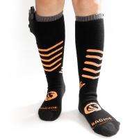 China 2600mAh Rechargeable Battery Heated Socks Battery Operated Warming Socks for Men Women for sale