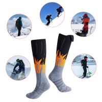 China 7.4V 3350mAh Rechargeable Battery Electric Heated Socks For Outdoor Riding Camping Hiking for sale