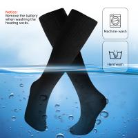 China Men Women Winter Thick Cotton Battery Heated Socks Electric Thermal Insulated Heating for sale