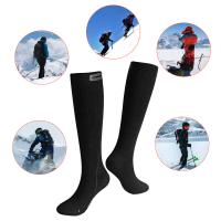China Men Women Winter Thick Cotton Battery Heated Socks Electric Thermal Insulated Heating for sale