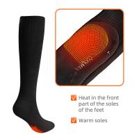 China Men Women Winter Thick Cotton Battery Heated Socks Electric Thermal Insulated Heating for sale
