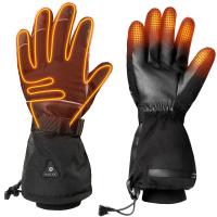 China FCC Rechargeable Heated Motorcycle Gloves Electric Warming Mittens for Winter Warm Keeping for sale