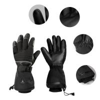 China FCC Rechargeable Heated Motorcycle Gloves Electric Warming Mittens for Winter Warm Keeping for sale