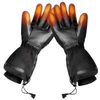 China Electric Thermal Heated Hiking Gloves 2600mAh Battery Operated Warming Gloves for Men Women for sale
