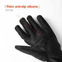 China Adjustable Temperature Thin Electric Rechargeable Battery Heated  Gloves One Size Heated Ice Fishing Gloves for sale