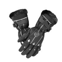 China Rechargeable Lithium Heated Winter Gloves 4000mAh Electric Mittens for Winter Outdoor Hiking for sale