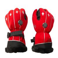 China 3.7V Rechargeable Battery Heated Ski Mittens Heated Ski Gloves Womens Lycra Fabric for Winter Outdoor Sports for sale